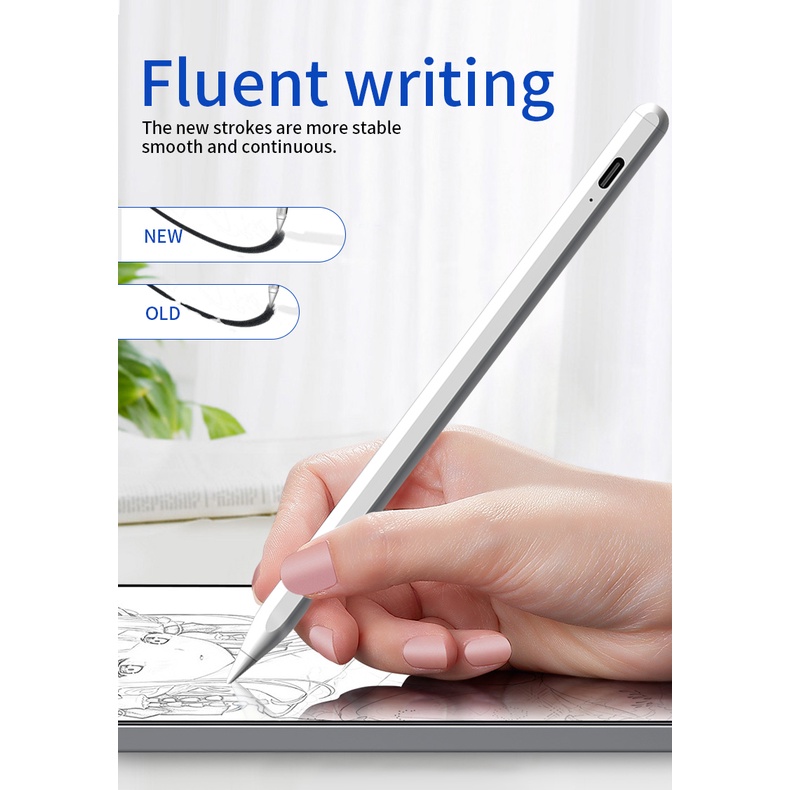 Universal Active Stylus Pencil Touch Screen Smart Pen Writing & Drawing ...