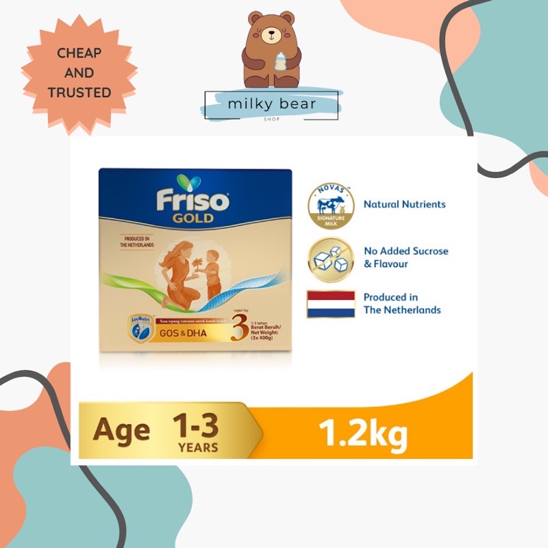 FRISO GOLD 1.2KG STAGE 3 & 4 | Shopee Singapore