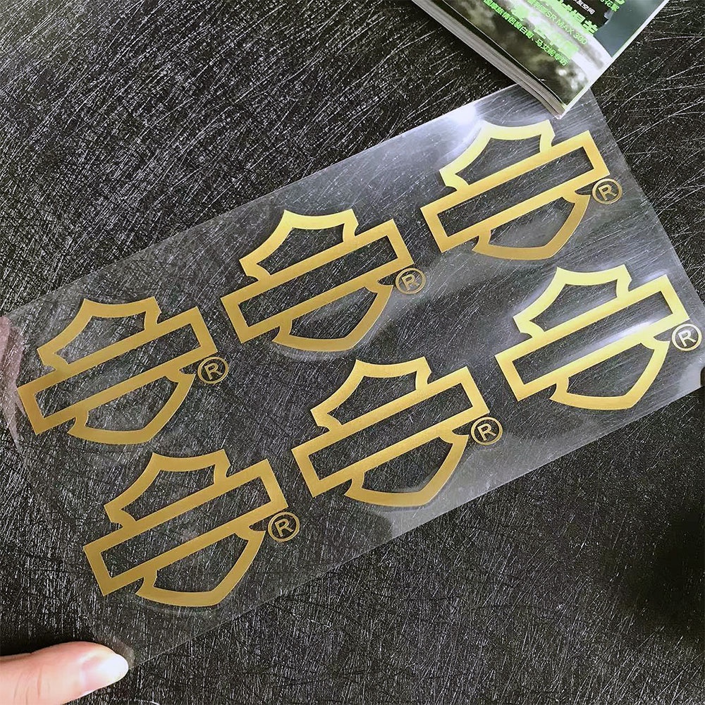 Harley-Davidson 883 Motorcycle Reflective Sticker Retro Style Skeleton ...
