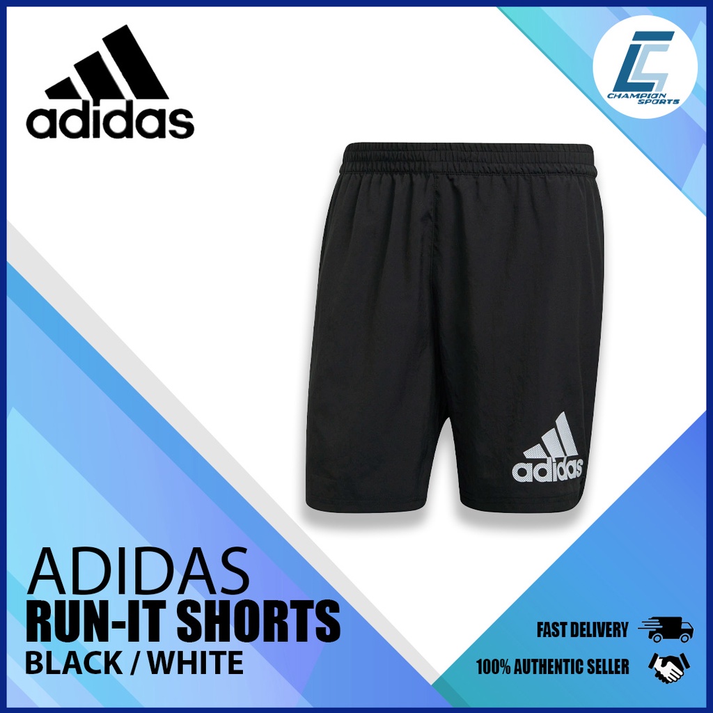 Adidas Men's Run it Shorts (H59883) (NN2/RO) | Shopee Singapore