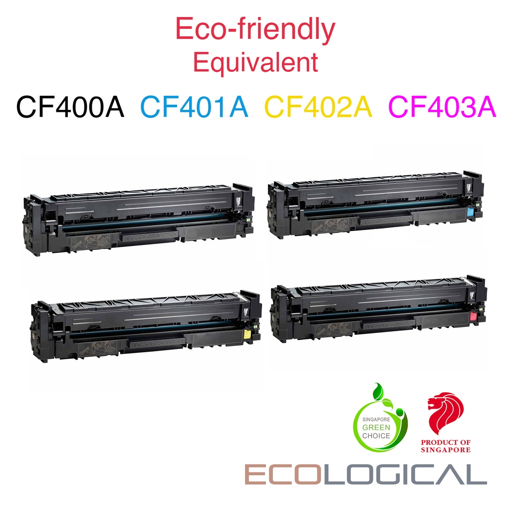 CF400A / CF401A / CF402A / CF403A toner cartridge equivalent (201a) MFP ...
