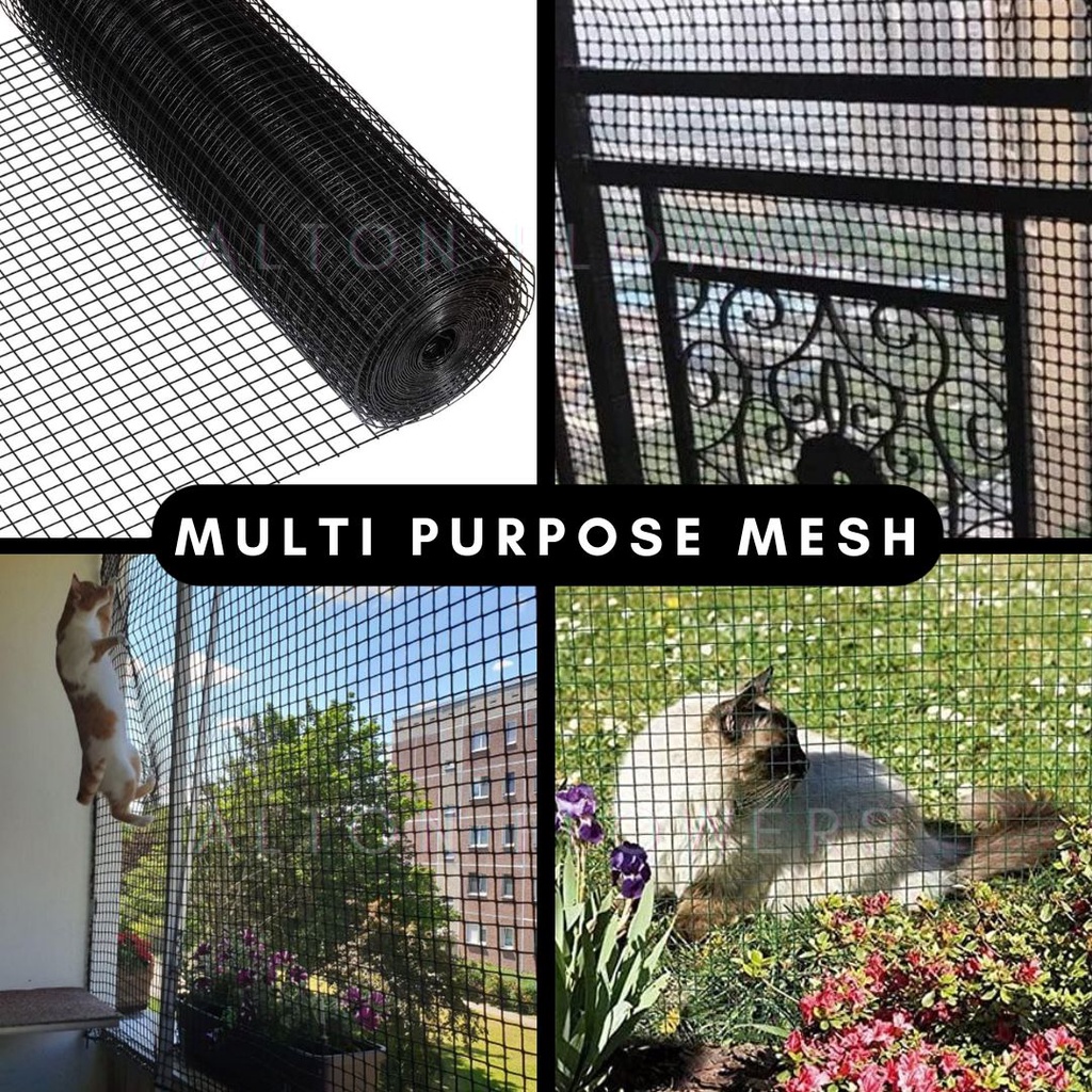 Multi Purpose Mesh Fence Divider HDPE 1m x 2m Aacc241 | Shopee Singapore