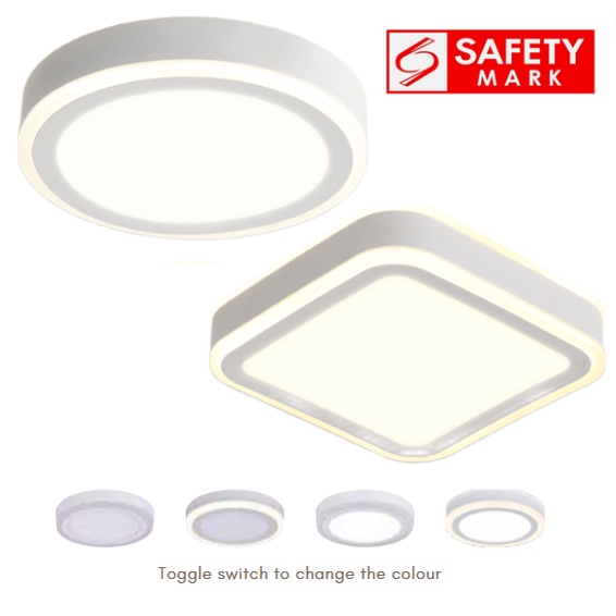 Premium LED Ceiling Light 12W 18W Surface Mounted Panel Light TML ...