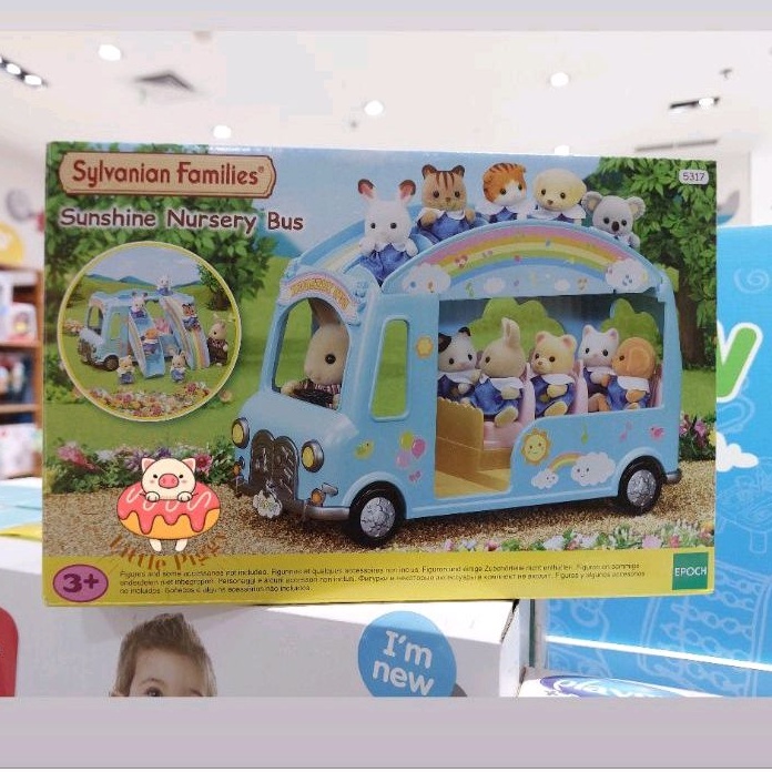 Sylvanian Families sunshine nursery bus 5317 | Shopee Singapore