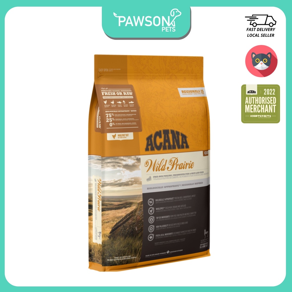 ACANA Regionals Cat Freeze-Dried Infused Wild Prairie Dry Food 1.8kg | Shopee Singapore