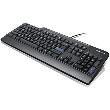IBM Lenovo Black USB Keyboard UK Model Standard Full Size QWERTY For ...