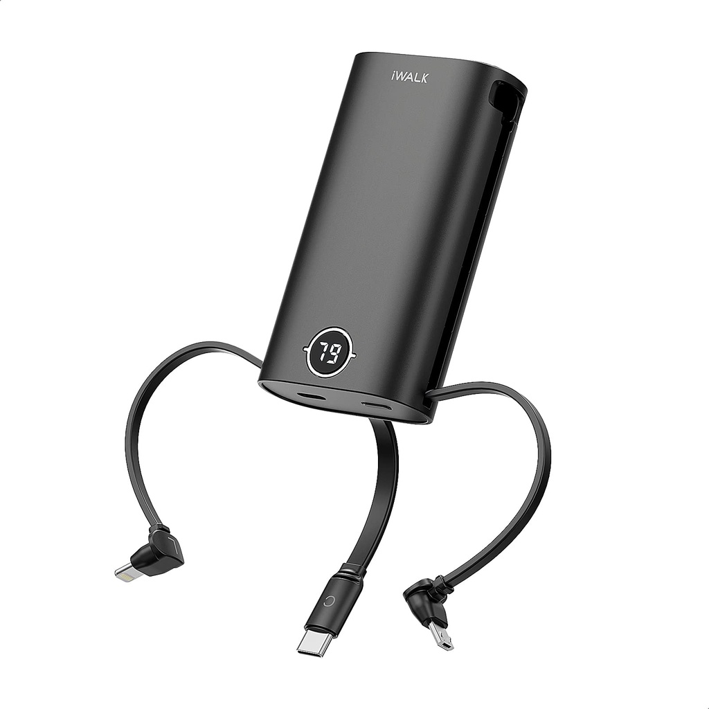【SG stock】IWALK PowerSquid Built In Cable Portable Charger / Power Bank ...