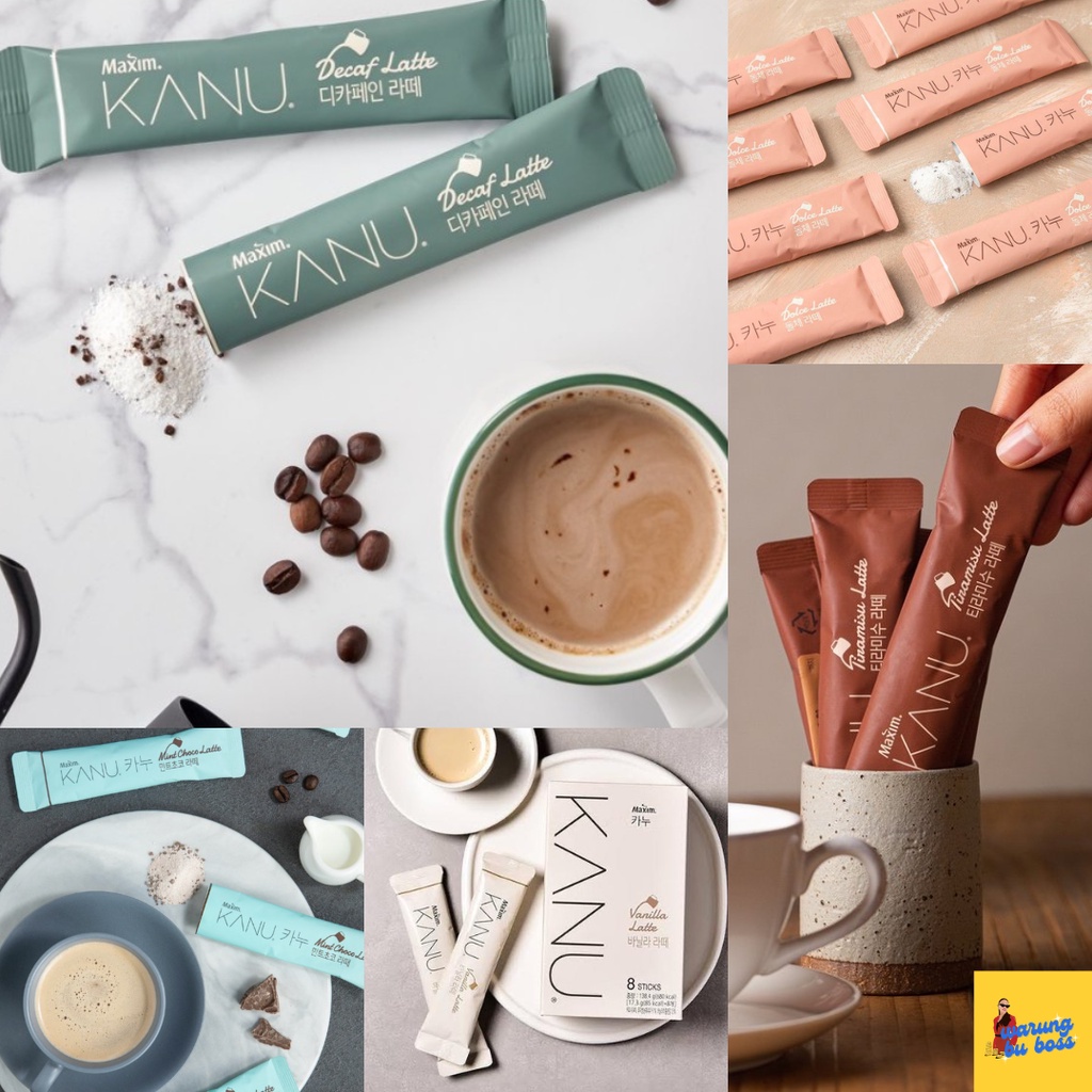 Maxim Kanu Korean Coffee Therm Hygr Therm스 Dolce Latte Decaf Coffee ...