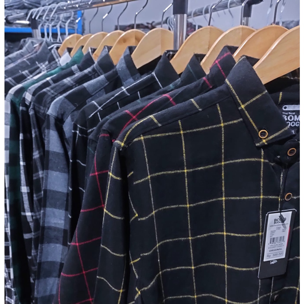 KEMEJA Super Premium Flannel Shirts for Men and Women Original brand ...