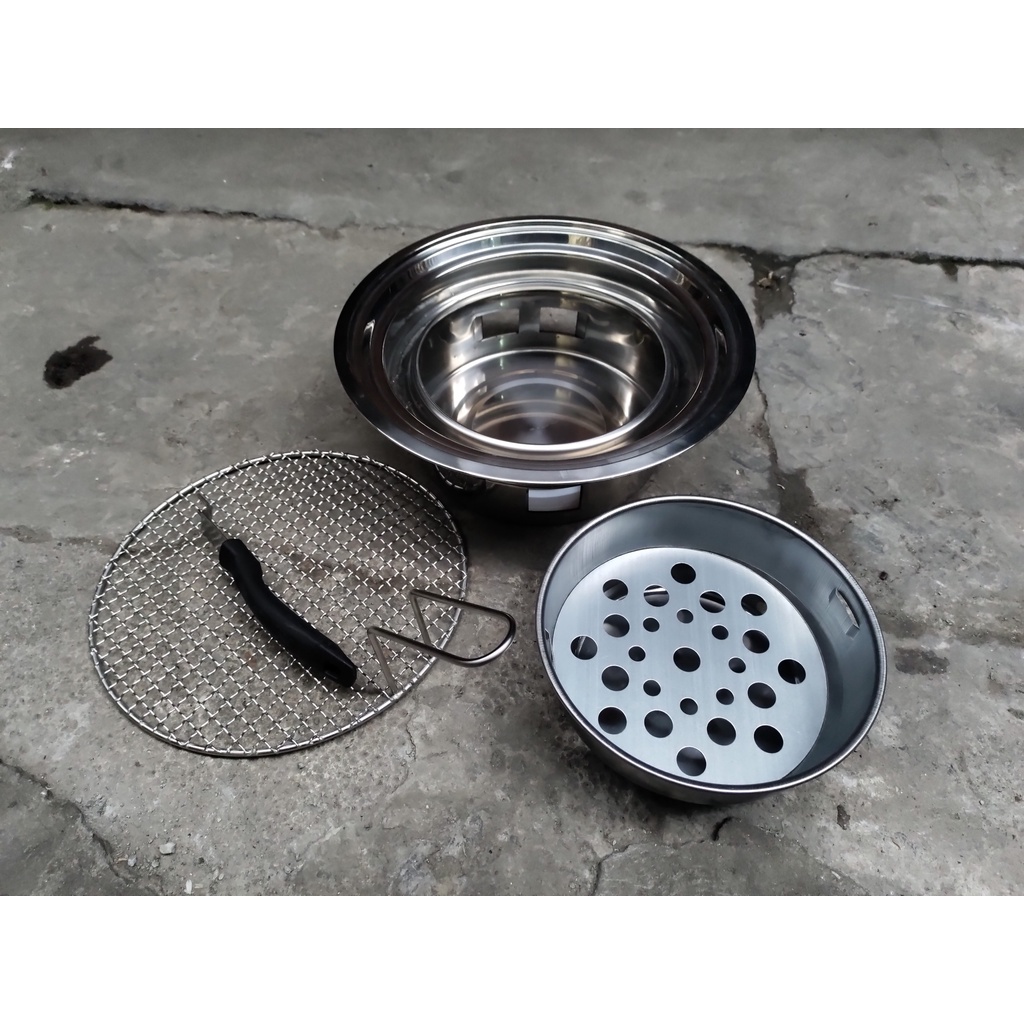 Charcoal Grill Table, Charcoal Grill For Pavement Grill. | Shopee Singapore