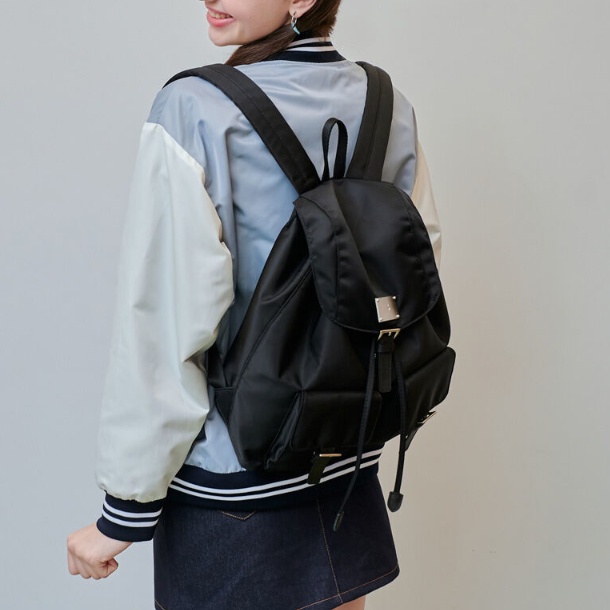 [Salad Bowls] Symbol Nylon Backpack Korean made - Glamup Seoul | Shopee ...