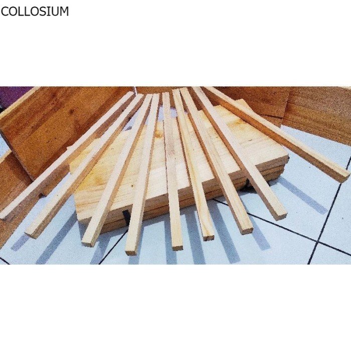 KAYU Dutch teak stick batten wood Dutch teak wood 2x2x100 cm - 100x2x2 ...