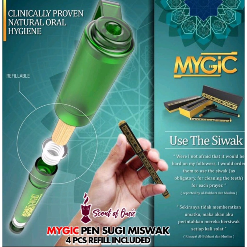 PUTIH Mygic PEN SUGI/MISWAK PEN (White Only) | Shopee Singapore