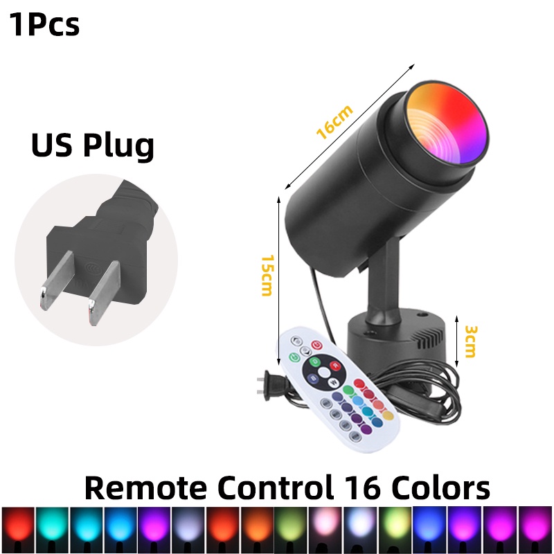 RGB Track Light Disco Light Complete Set Led Party Light Stage Lights ...