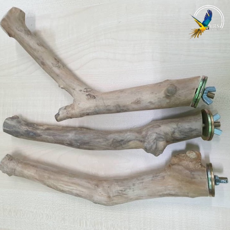 Wooden Perch For Birds (NATURAL) | Shopee Singapore