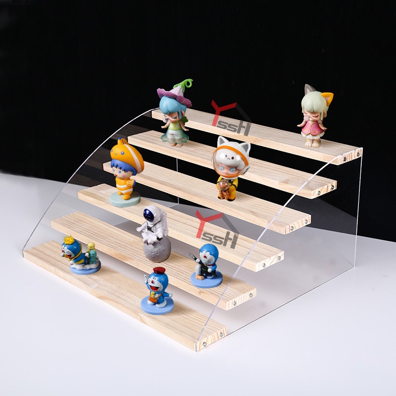 YSSH Acrylic Display Stand Model Doll Display Rack Stepped Jewelry ...