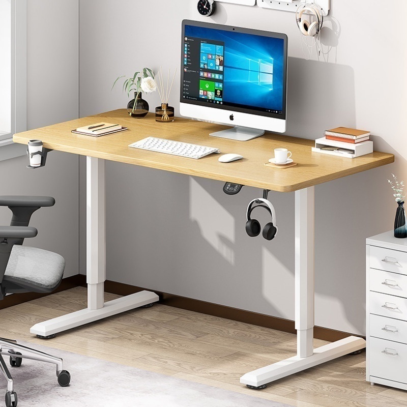 Electric Adjustable Desk Intelligent Automatic Lifting Table Legs Study ...