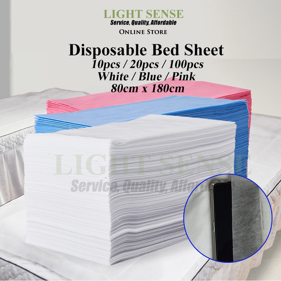 Disposable Bed Sheet 80x180cm 10pcs/20pcs/100pcs / Non-woven Sheets ...