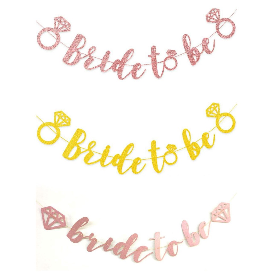 Bunting FLAG BRIDE TO BE/BANNER BRIDAL SHOWER BRIDE TO BE Party ...