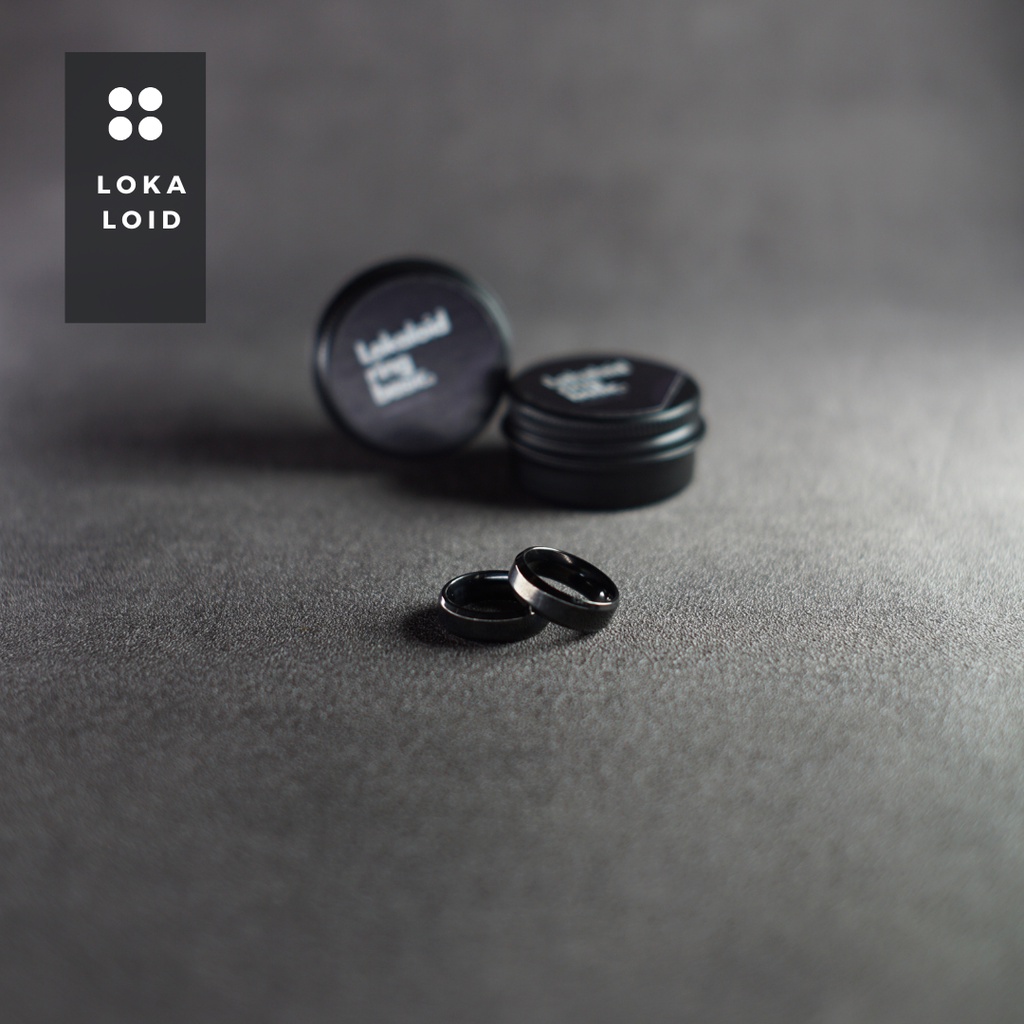 Ring Men Women 6mm Ring Basic Black Stainless Steel Anti Rust Anti Fade ...