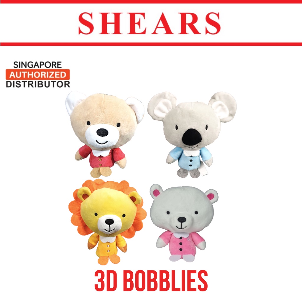 Shears Baby Soft Toy 3D Bobblies Toddler Cuddlies | Shopee Singapore