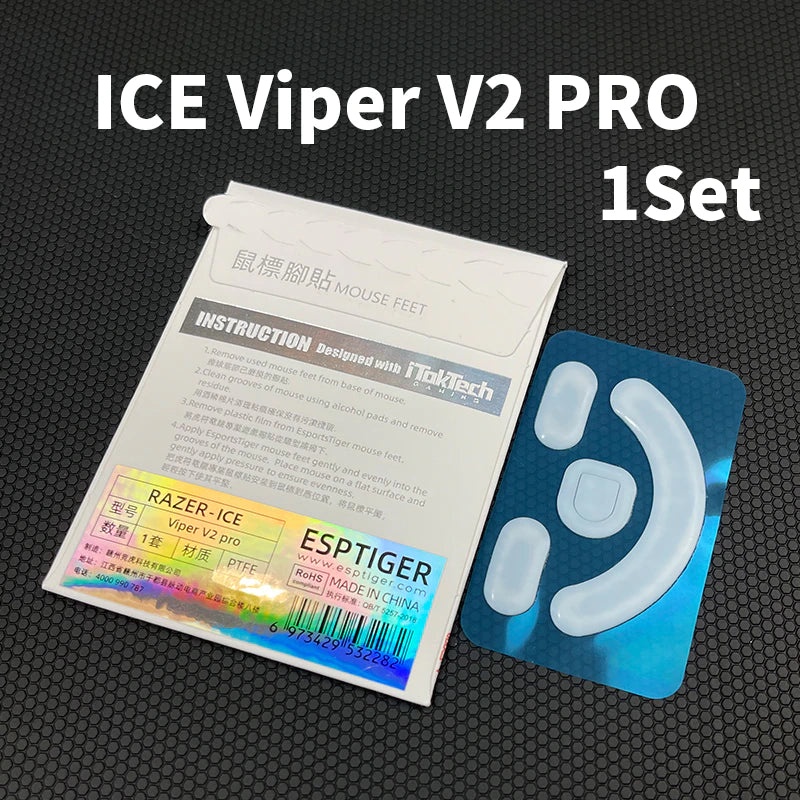Esports Tiger Gaming ICE version Razer Mouse Feet | Viper V2 Pro ...