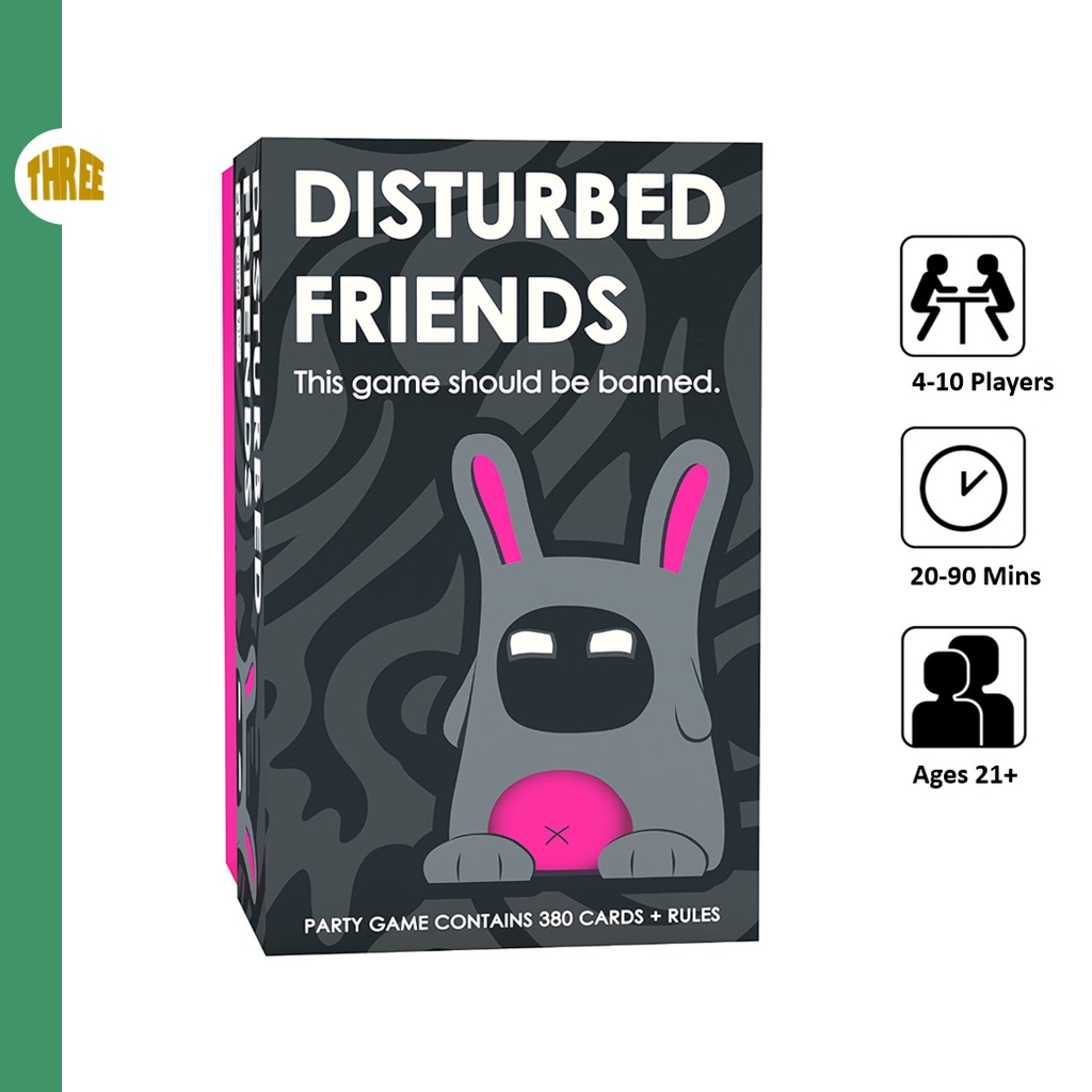 [SG STOCK] Disturbed Friends Party Game Board Game Card Game | Shopee ...