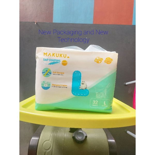 Makuku Air Diapers Comfort+ L32 L 32 Anti Gumpalz Airz Diaperz Comfort ...