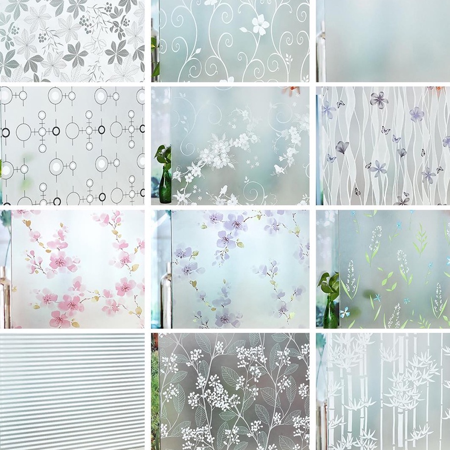 3D Self Adhesive Stained Glass Window Film Privacy Glass Vinyl ...