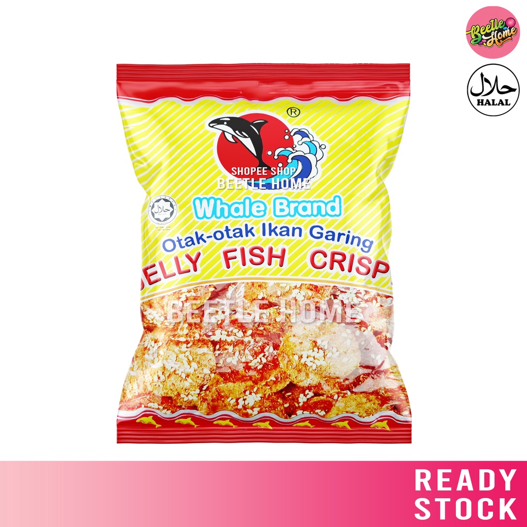 Whale Brand Jelly Fish Crispy Snack 100G Crispy Fish Keropok Rangup ...