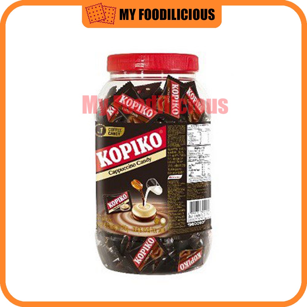 Kopiko Coffee Candy Classic /Cappuccino Jar 1050g Gula-gula Kopi ...