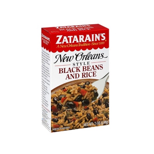 Zatarain's black bean rice mix 198g | Shopee Singapore