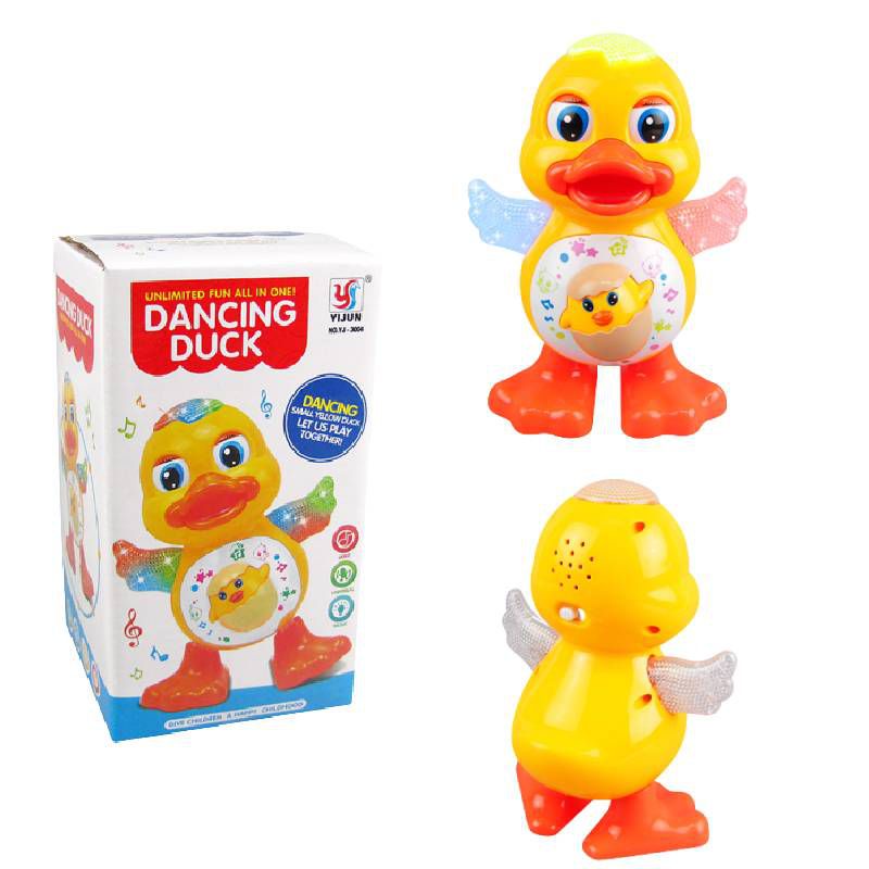 Cute Dancing Swing Duck Cartoon Little Duck Electric Light Music ...