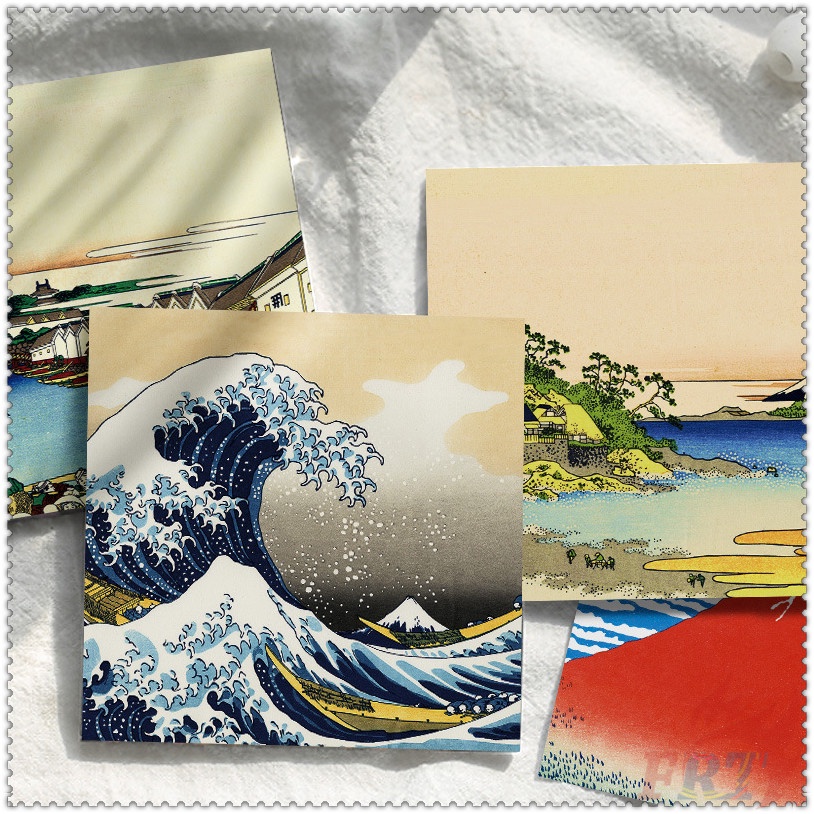 50Sheets/set Japonism Ukiyoe：The Great Wave off Kanagawa / Nihonbashi ...
