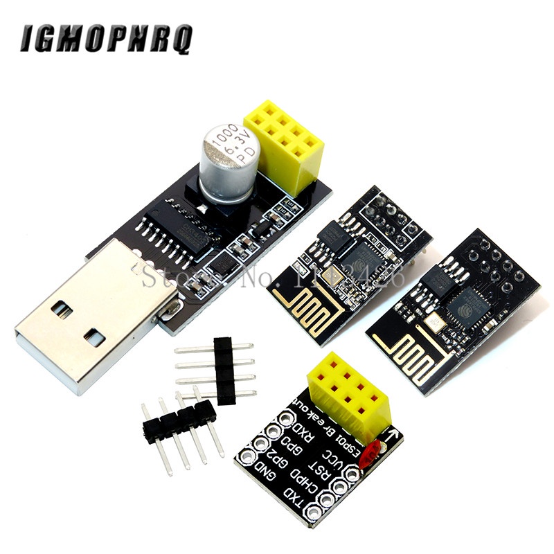 USB to ESP8266 WIFI module ESP-01 ESP-01S adapter board computer phone ...