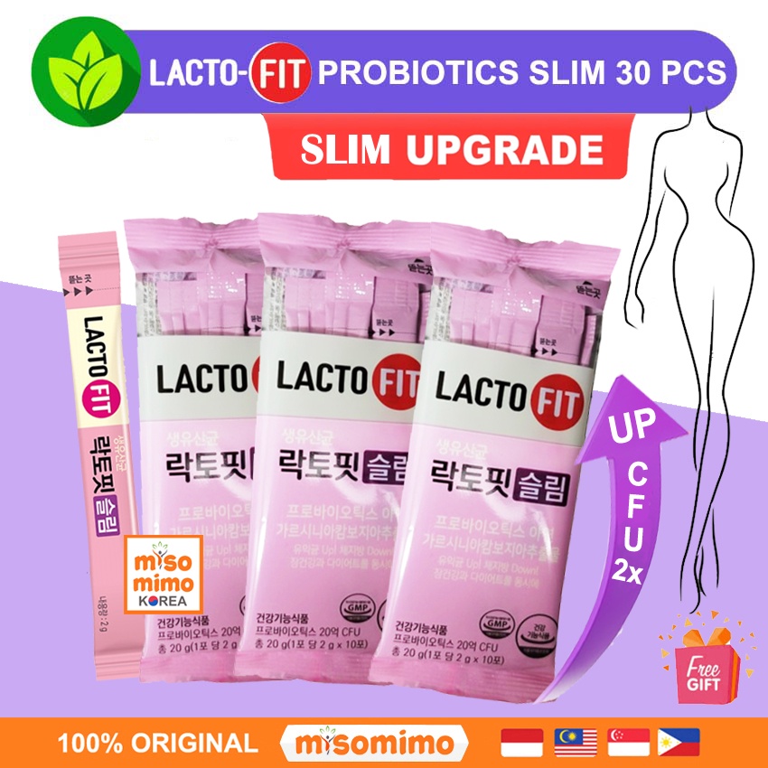 ️READY ️ LACTOFIT Slim Probiotic 30 pcs Lacto Fit Inner Beauty Korea ...