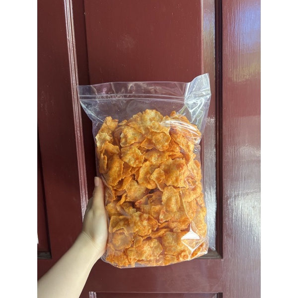 Emping ACEH 450 GRAM SPICY SWEET CRISPY THIN GRING MELINJO THIN EMPING ...