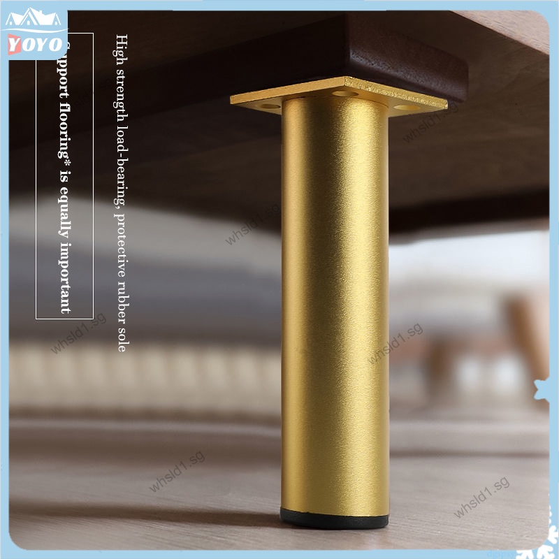 aluminum alloy round TV cabinet foot support leg Furniture Cabinet ...