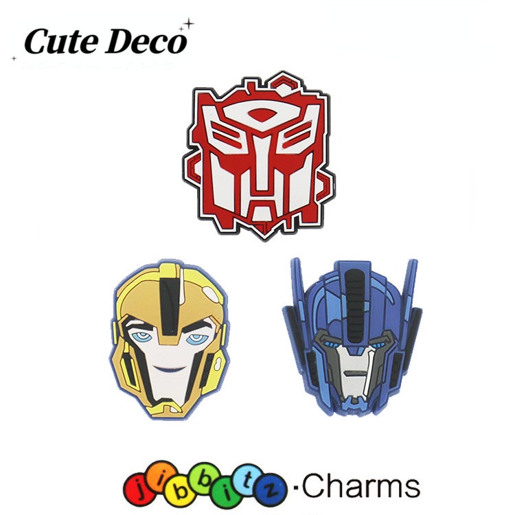 【Cute Deco】Cartoon Transformers (3 Types) Decepticon/ Optimus Prime ...