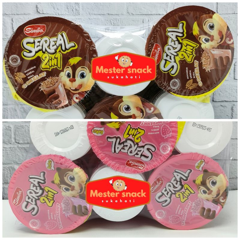 Simba Cereal Cup 2 in 1 (1 pack contains 6 cups) | Shopee Singapore