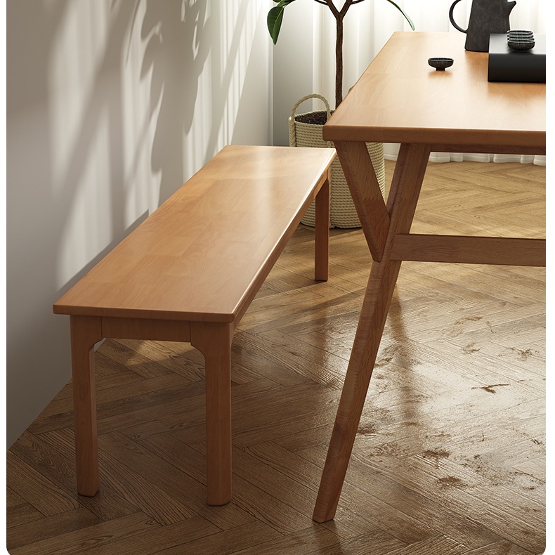 2022 New Arrival 180CM Wood Benches Walnut Color /Solid Wood Benches ...