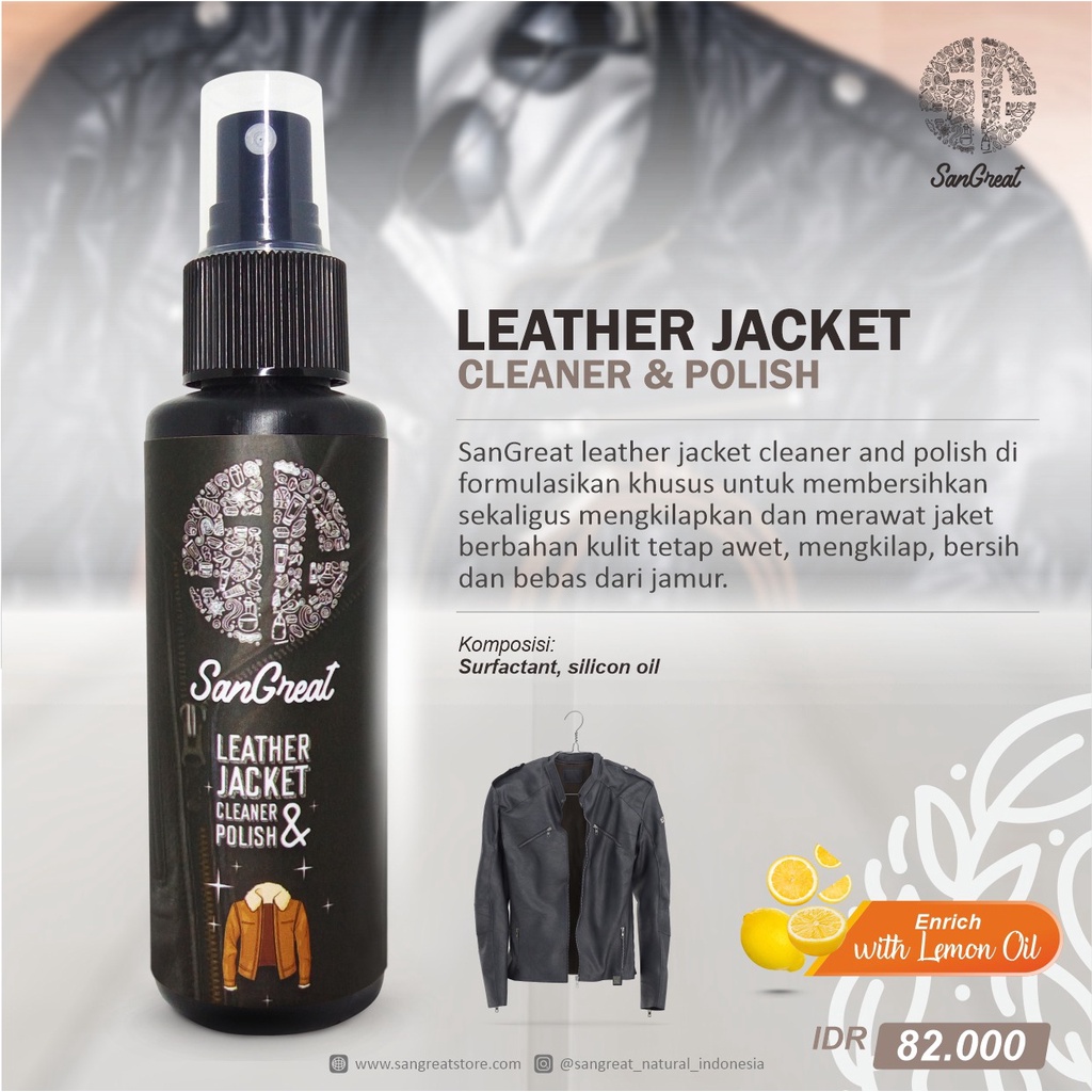 Leather Jacket Cleaner and Polish - Leather Jacket Cleaner, Nurse and ...