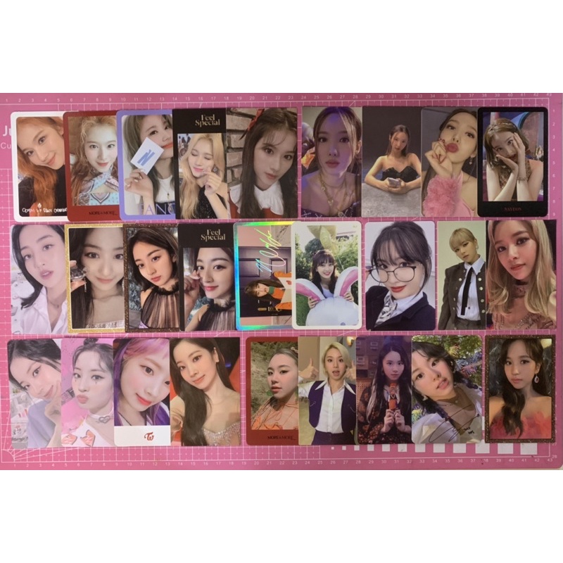 Twice various Photocards (nayeon, sana, jeongyeon, momo, jihyo, dahyun ...