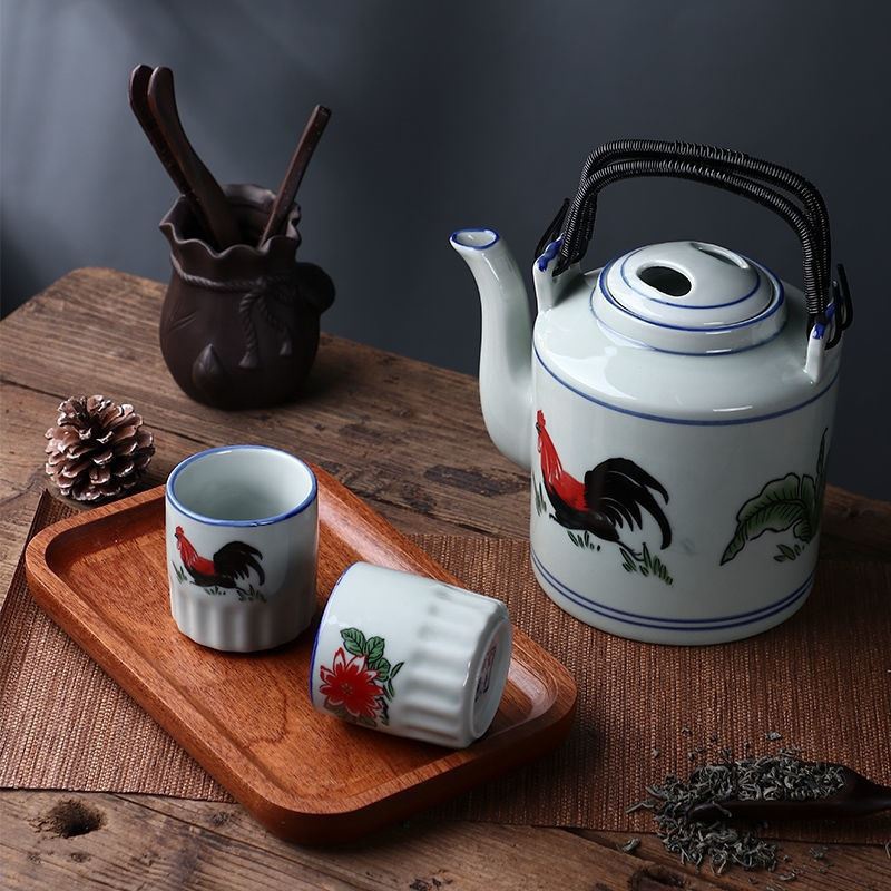 Chicken Teapot Rooster Teapot Rooster Vintage Teapot Tea Cup Teko Ayam ...
