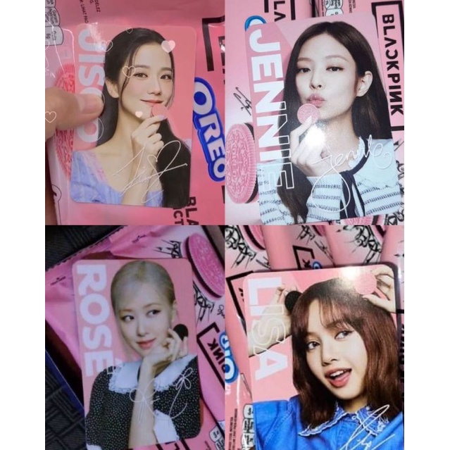 Oreo BLACKPINK Jennie Lisa Rose Jisoo (REQ PC CHAT) | Shopee Singapore