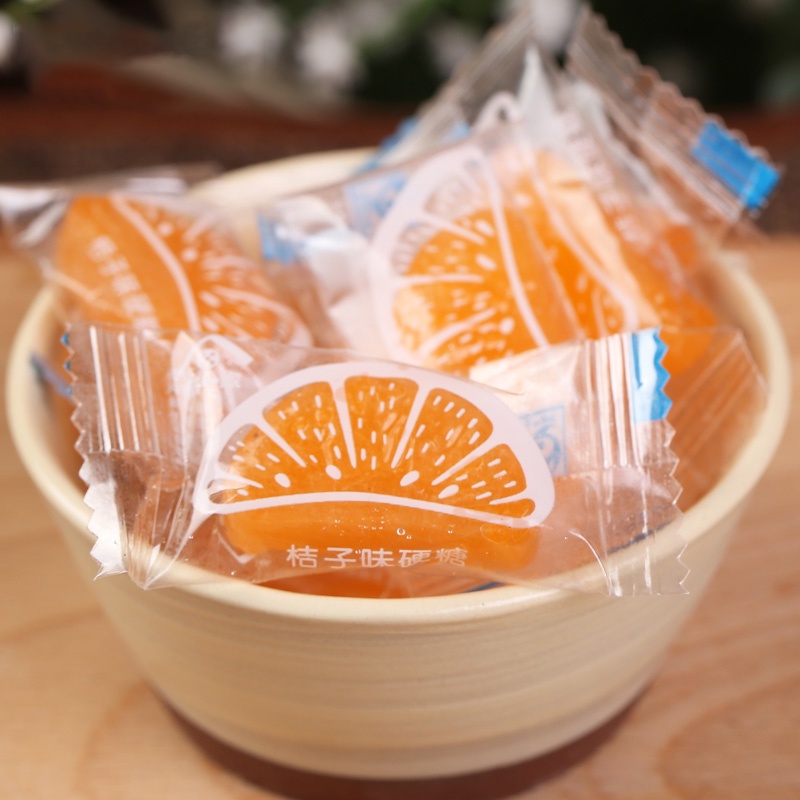 桔子硬糖 新年糖果 3pcs Mandarin Orange Hard Candy New Year CNY Candy | Shopee ...