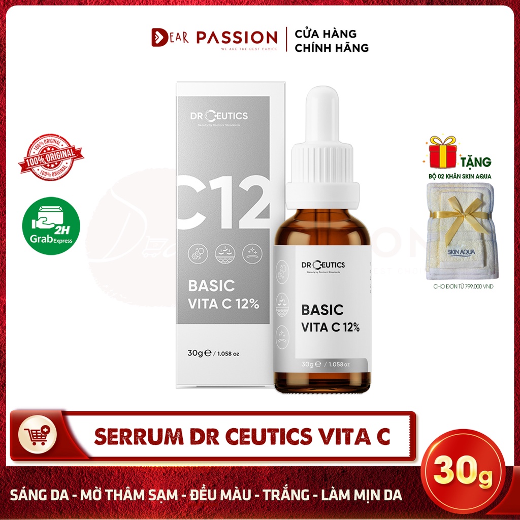 Drceutics Vitamin C Serum 16% And Tranexamic Acid 3% 30g | Shopee Singapore