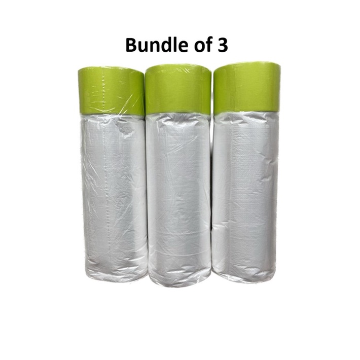 Disposable Dust Cover/Protection/Prevention Drop Sheet/Pre Tape Taped ...