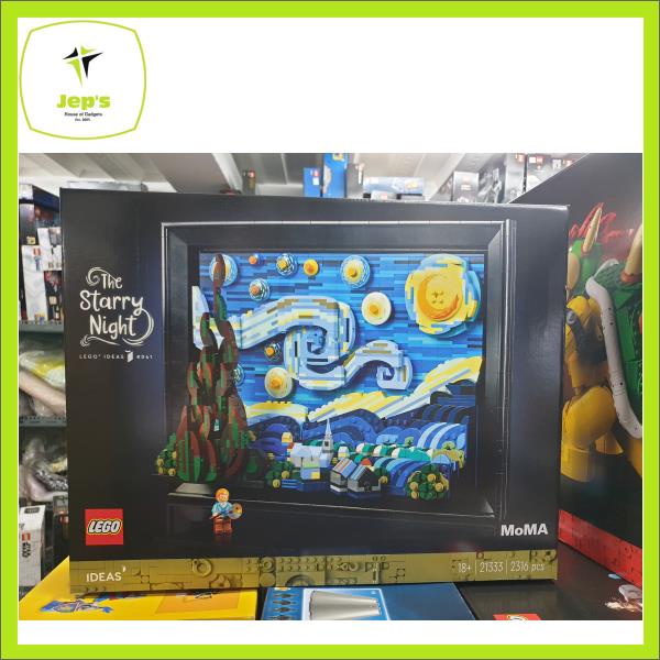 Lego Ideas 21333 Vincent Van Gogh The Starry Night (2022) | Shopee ...