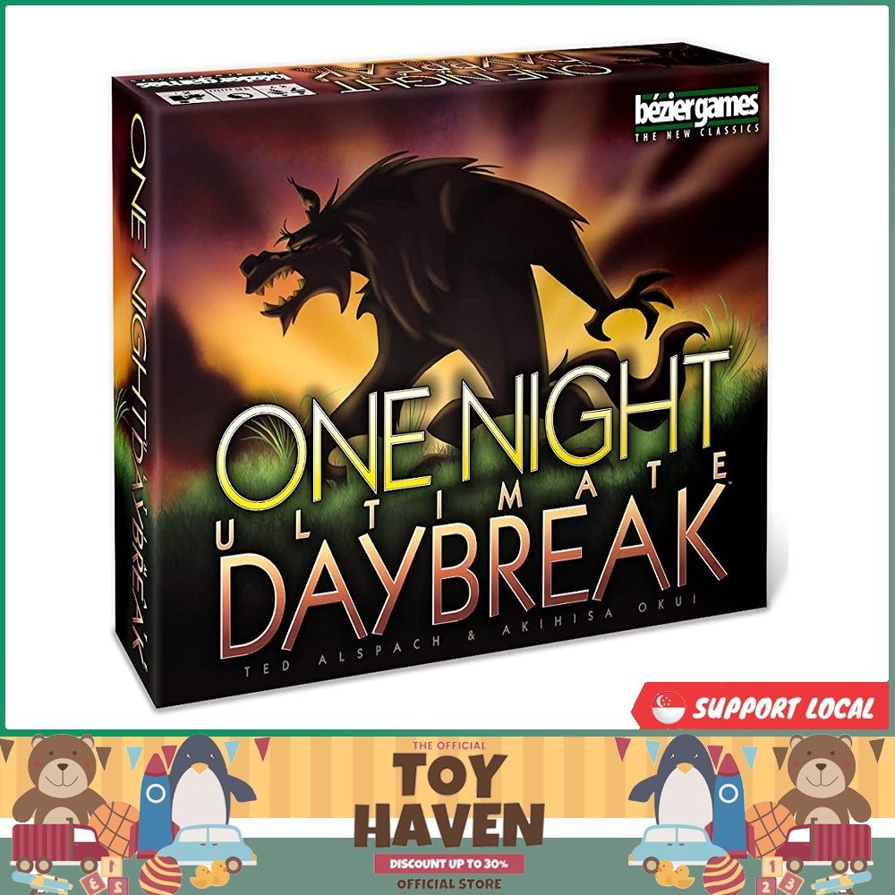 [sgstock] One Night Ultimate Werewolf Daybreak Game - [Werewolf ...